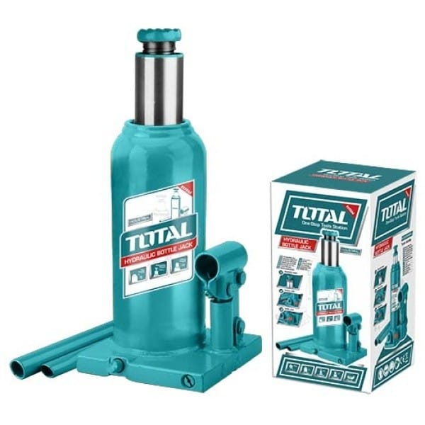 TOTAL Hydraulic bottle jack 10Ton - VOH SUPPLIERS