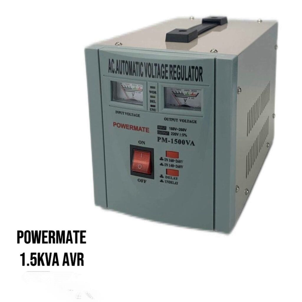 POWERMATE 1.5 KVA AV REGULATOR - VOH SUPPLIERS