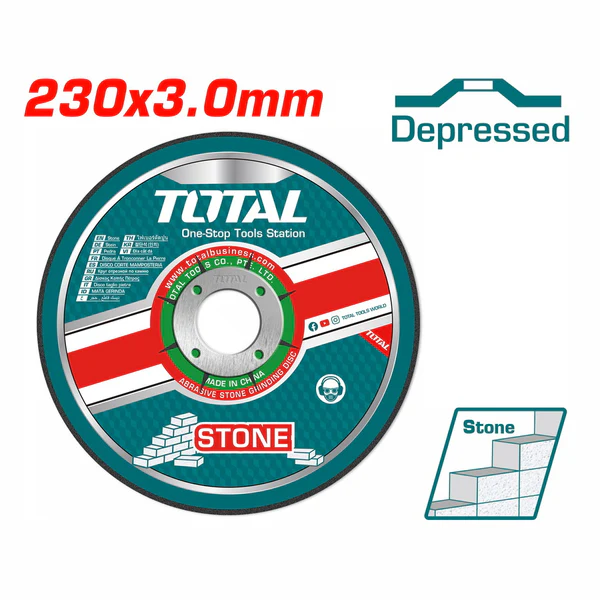 Total Abrasive metal cutting disc 230MM(9") 25 pcs - VOH SUPPLIERS